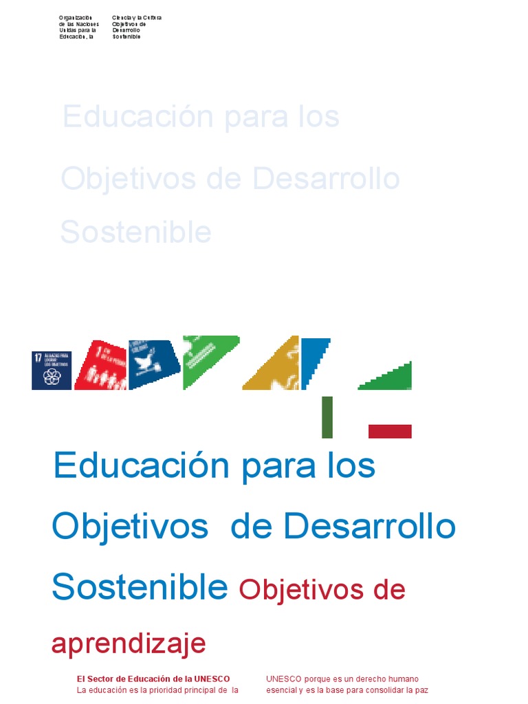 UNESCO Guia para Los ODS en Las Aulas (16036) | PDF | Sustentabilidad ...