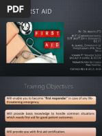 First Aid Kit | PDF | Wound | First Aid