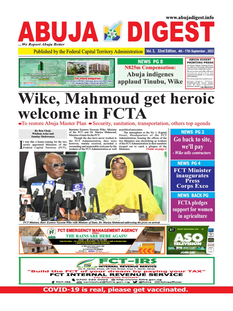 32nd Edition Vol. 3 Abuja Digest Dan | PDF