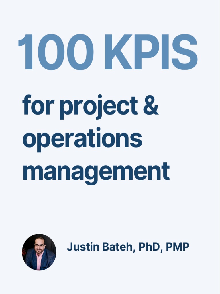 Project and Operations Management KPIs 1694116832 | PDF | Performance ...