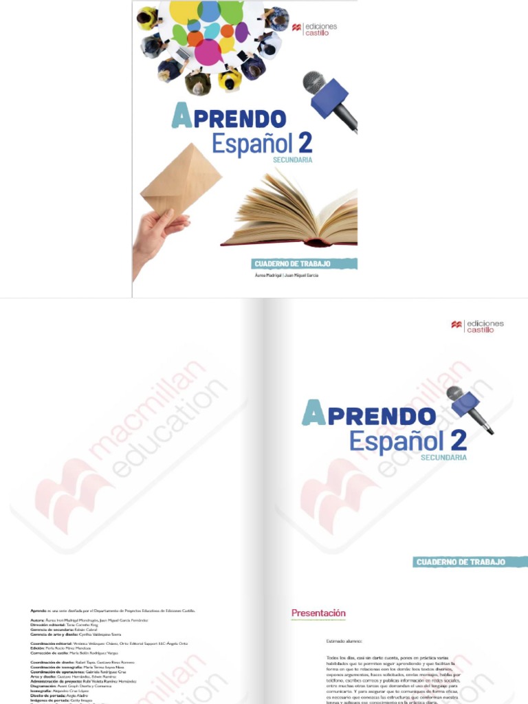 2º Español Castillo Aprendo 2023 | PDF