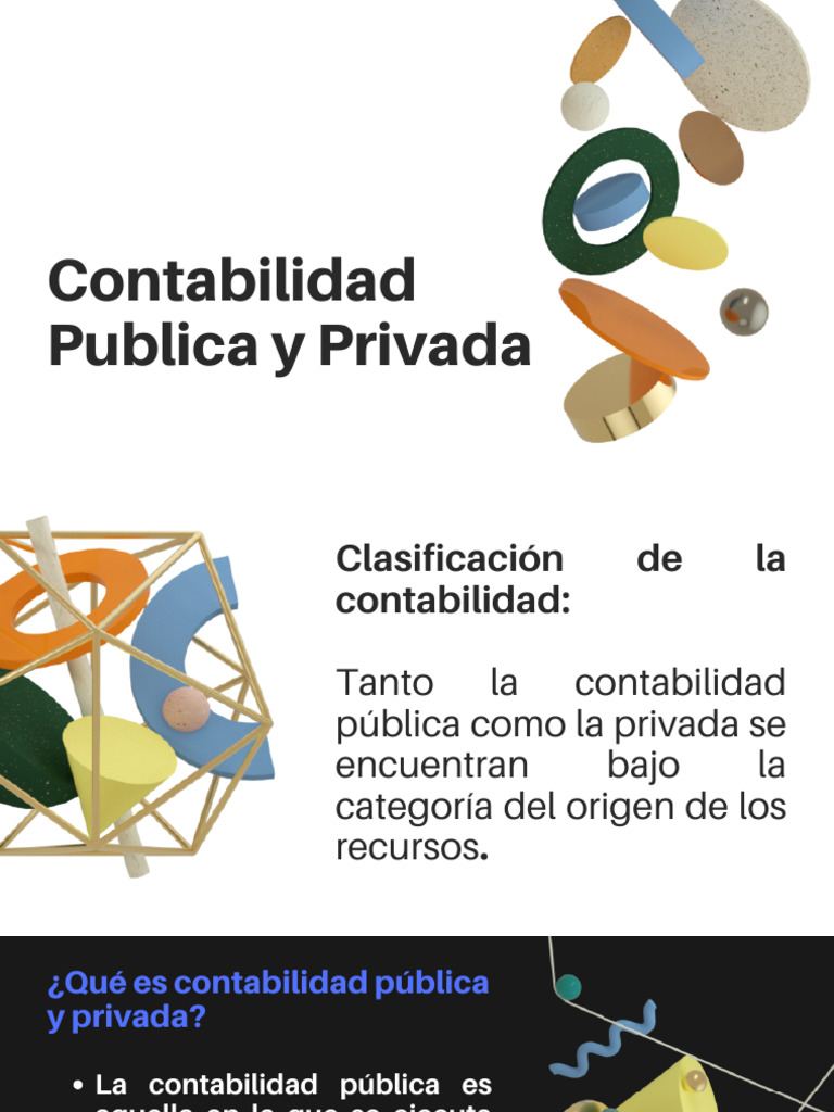 DC - Sesión 4 Contabilidad Publica y Privada | PDF | Contabilidad ...