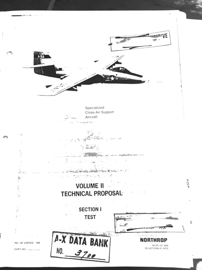 Northrop A-9 | PDF