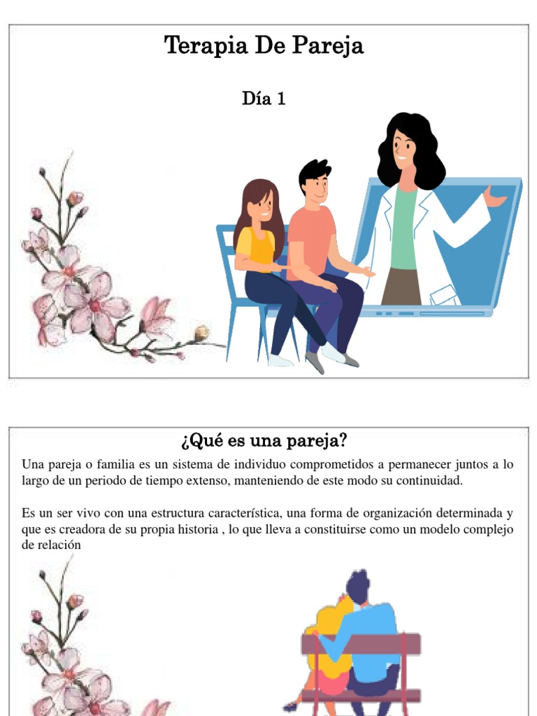 Terapia de Pareja Taller | PDF | Amor | Psicoterapia