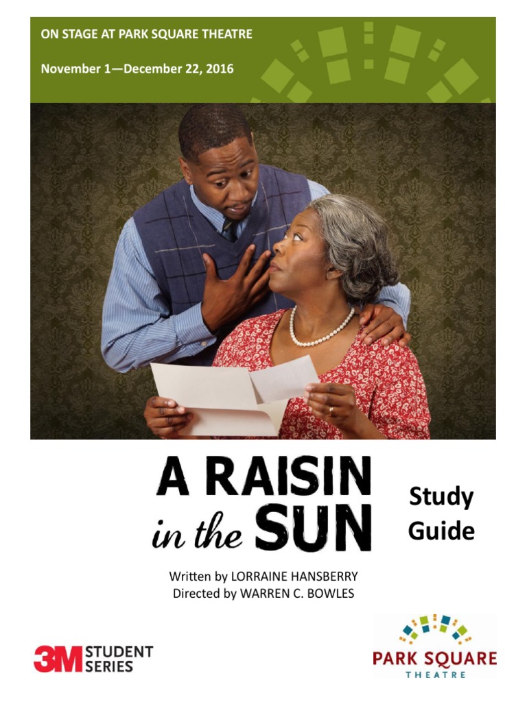 Raisin in The Sun Study Guide 10 9 | PDF