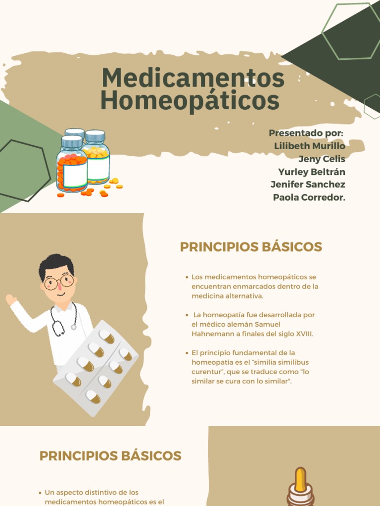 Guía de Medicamentos Homeopáticos | PDF | Homeopatía | Medicamentos con receta