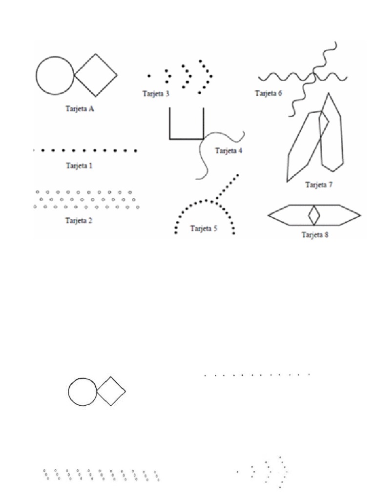 Dibujos Test Bender para Imprimir | PDF