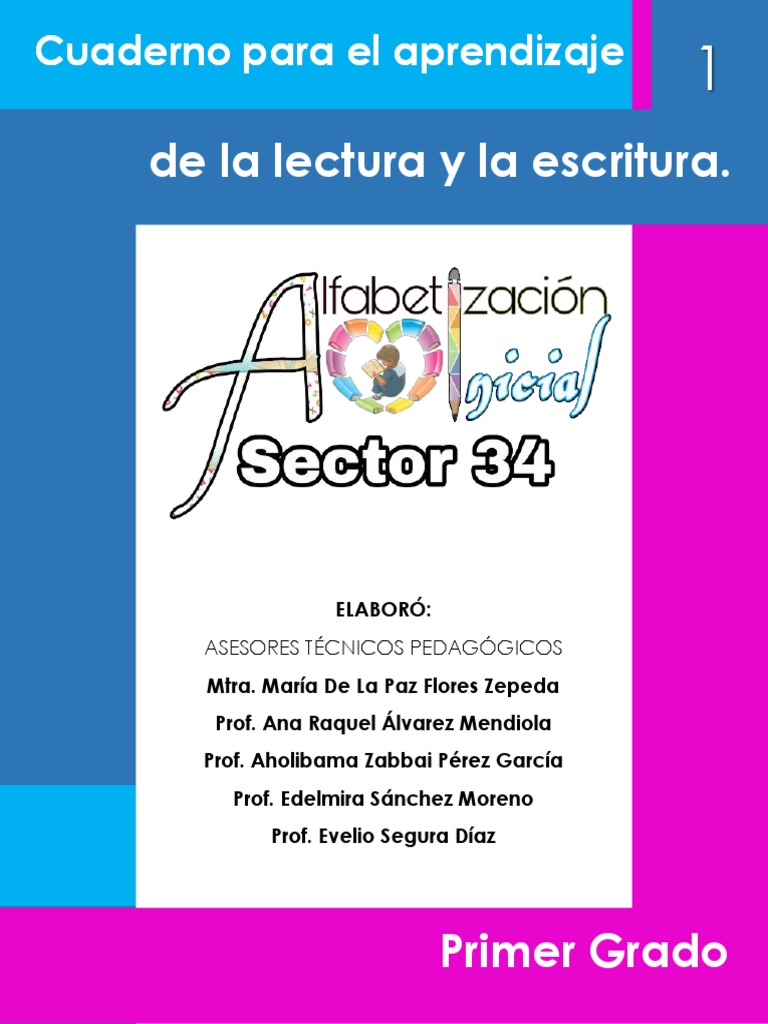 Cuadernillo De Lectoescritura 1 Primaria Pdf
