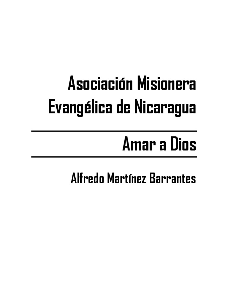 El Primer y Mas Grande Mandamiento v2 | PDF | Amor | Creencia religiosa y doctrina