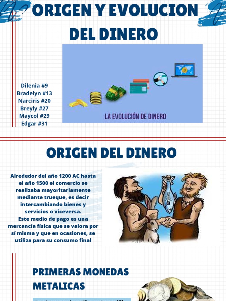 Origen y Evolucion Del Dinero | PDF