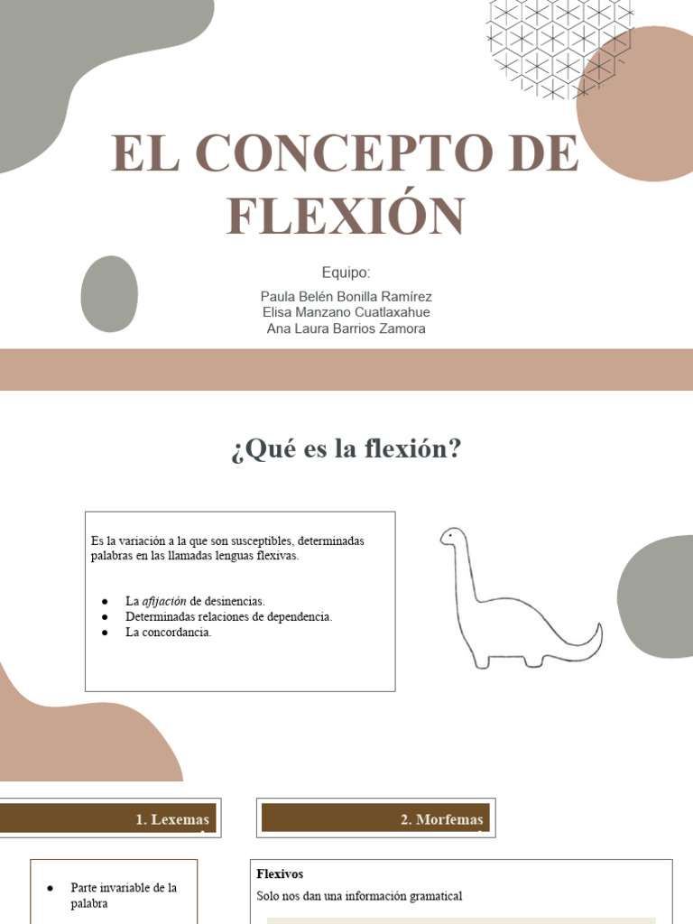 El Concepto de Flexión | PDF