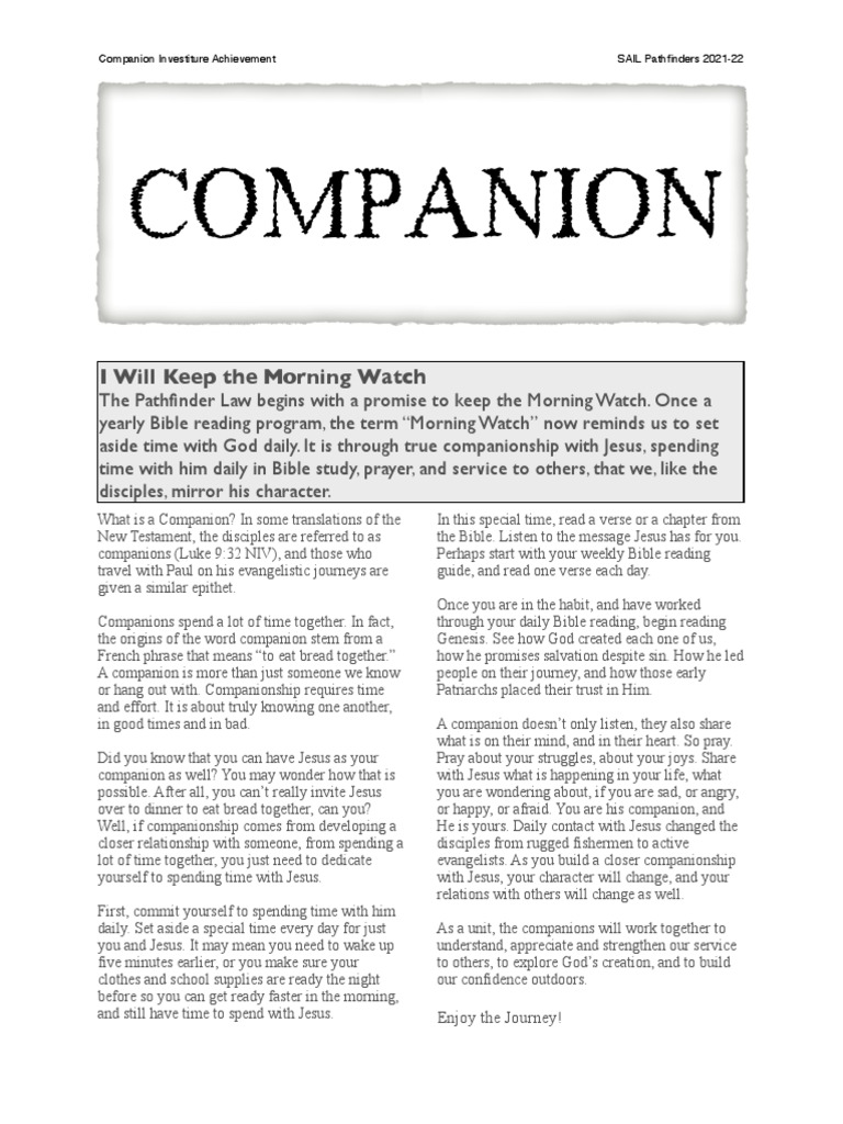 Companion Book 2021 | PDF | Book Of Genesis | Torah