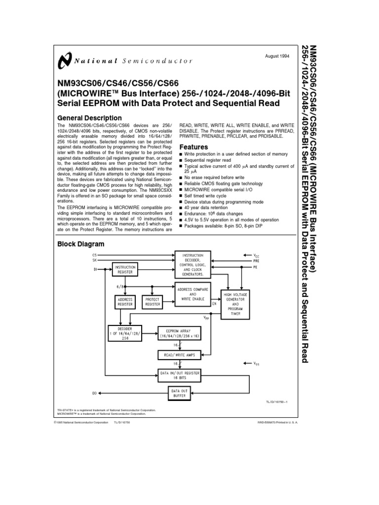 93 Cs 46 | PDF | Electronic Circuits | Electronic Design