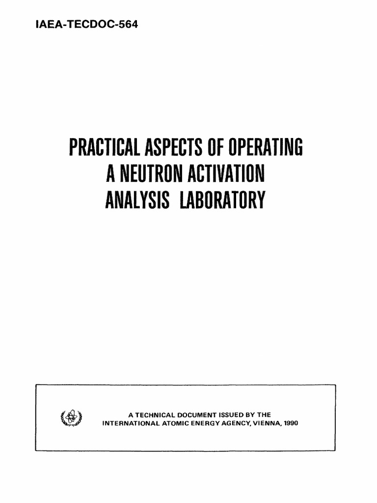 Iaea Tecdoc 564 | PDF | Neutron | Nuclear Reaction