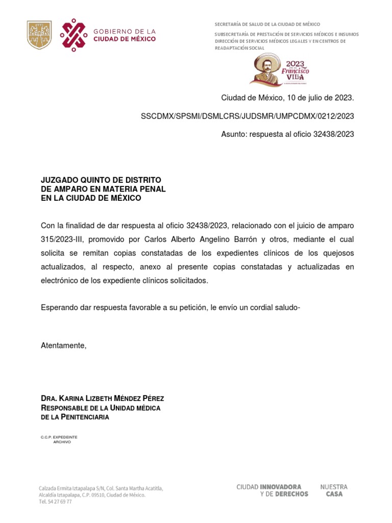 Amparo 315 2023 Iii 27349 | PDF