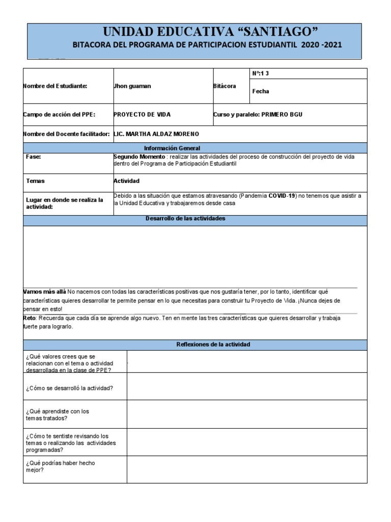 Bitacora 4 | PDF | Aprendizaje