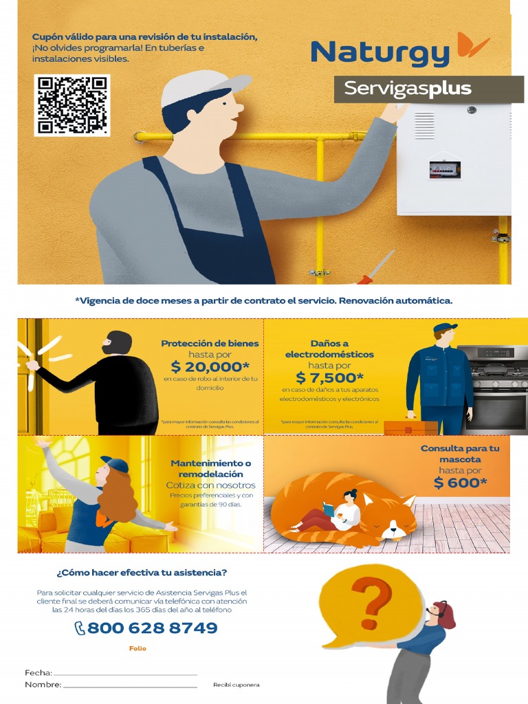 Cuponera Servigas Plus | PDF