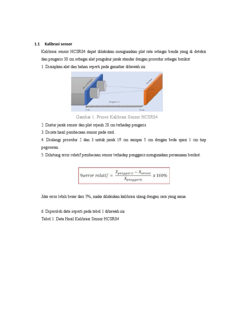 Kalibrasi Sensor Pdf
