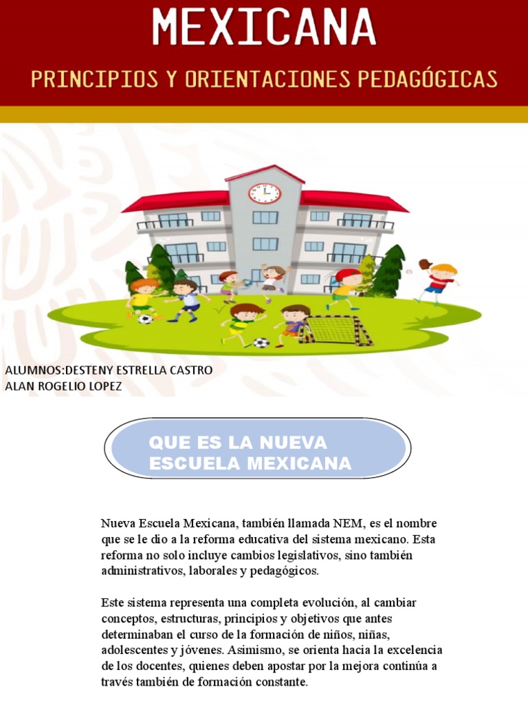 La Nueva Escuela Mexicana | PDF