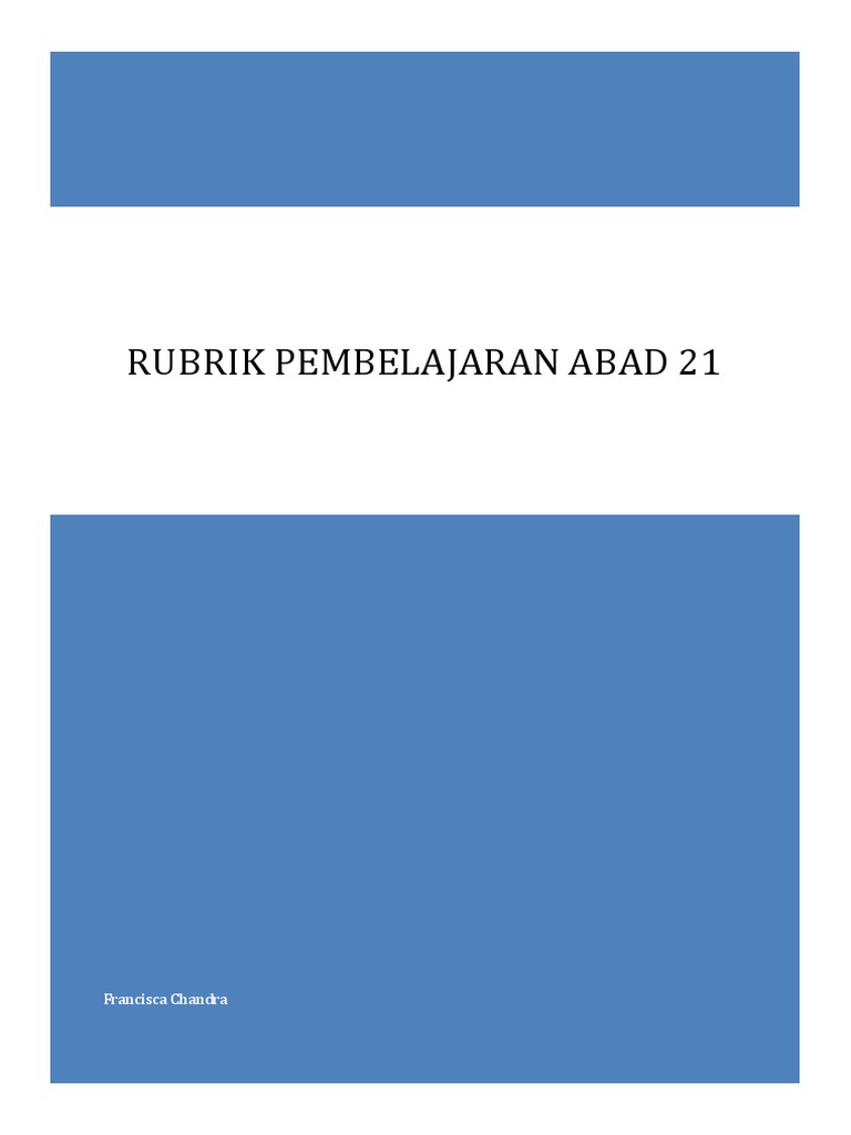 Pembelajaran Abad 21 | PDF
