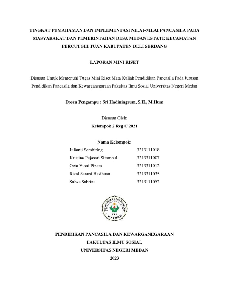 KEL 2 - MR PENDIDIKAN PANCASILA - PPKN C 21-1 | PDF