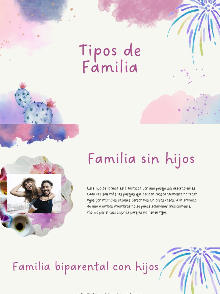Presentacion Tipos De Familia Pdf