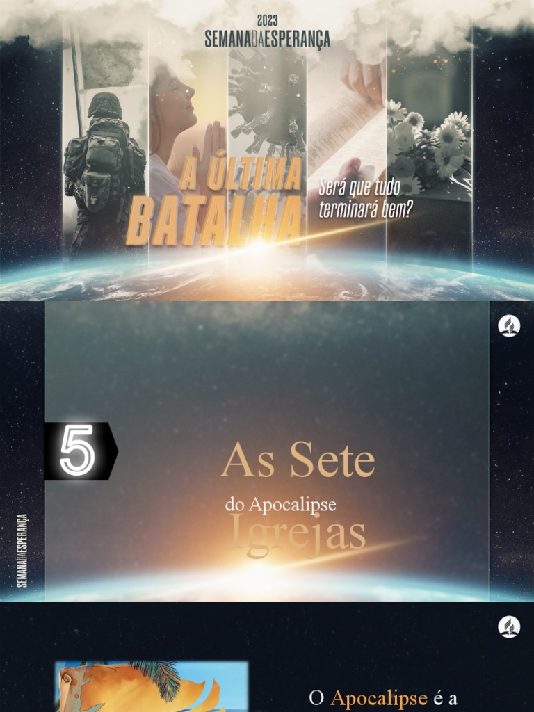 TEMA 5 - As Sete Igrejas Do Apocalipse | PDF | Livro do Apocalipse | Igreja cristã