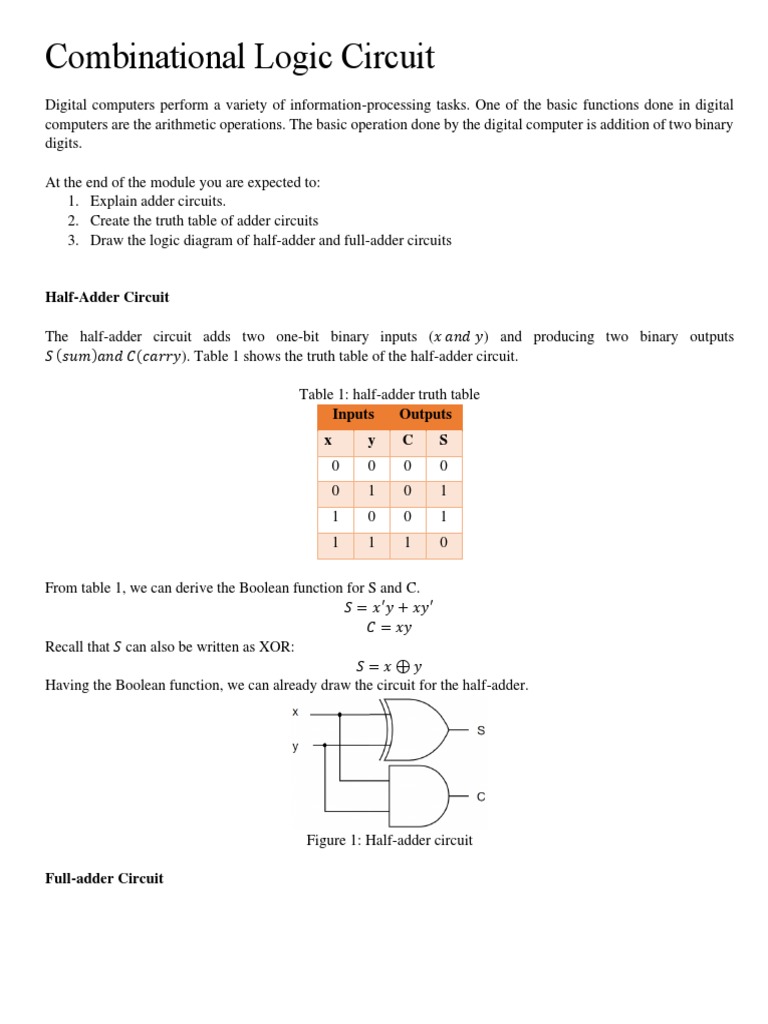 9-Adder Circuit | PDF | Mathematics | Arithmetic