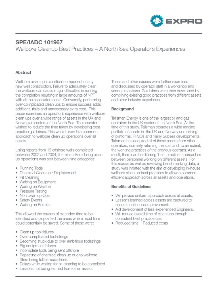 SPE IADC 101967 Abstract | PDF