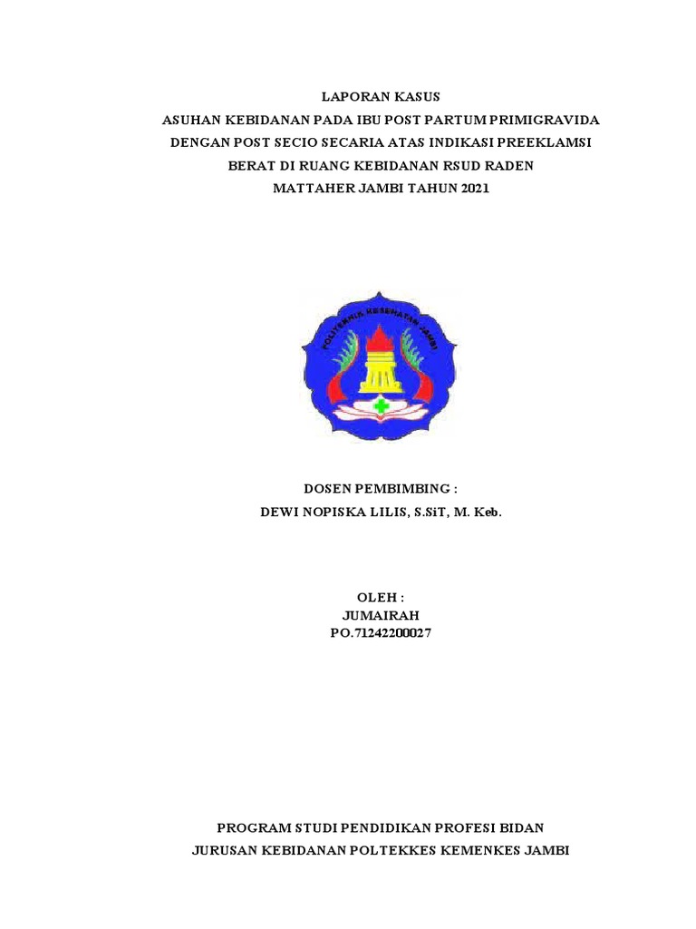 (Gadar) Askeb Pre Eklamsi Berat | PDF