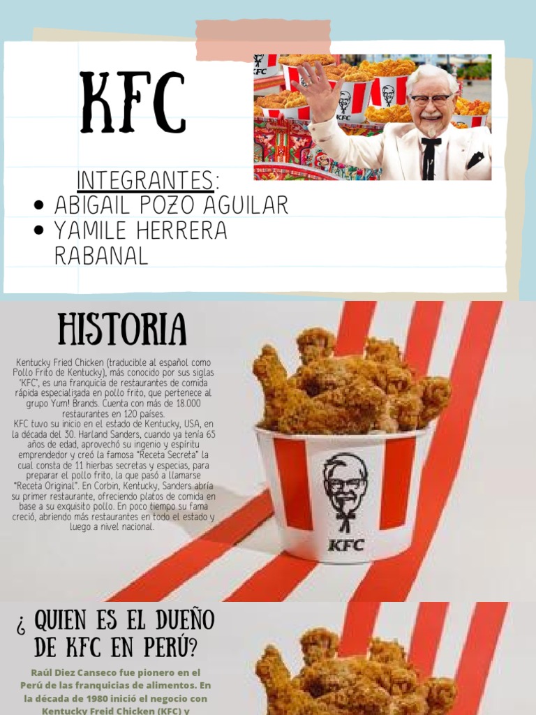 Diapositivas KFC | PDF | Economias