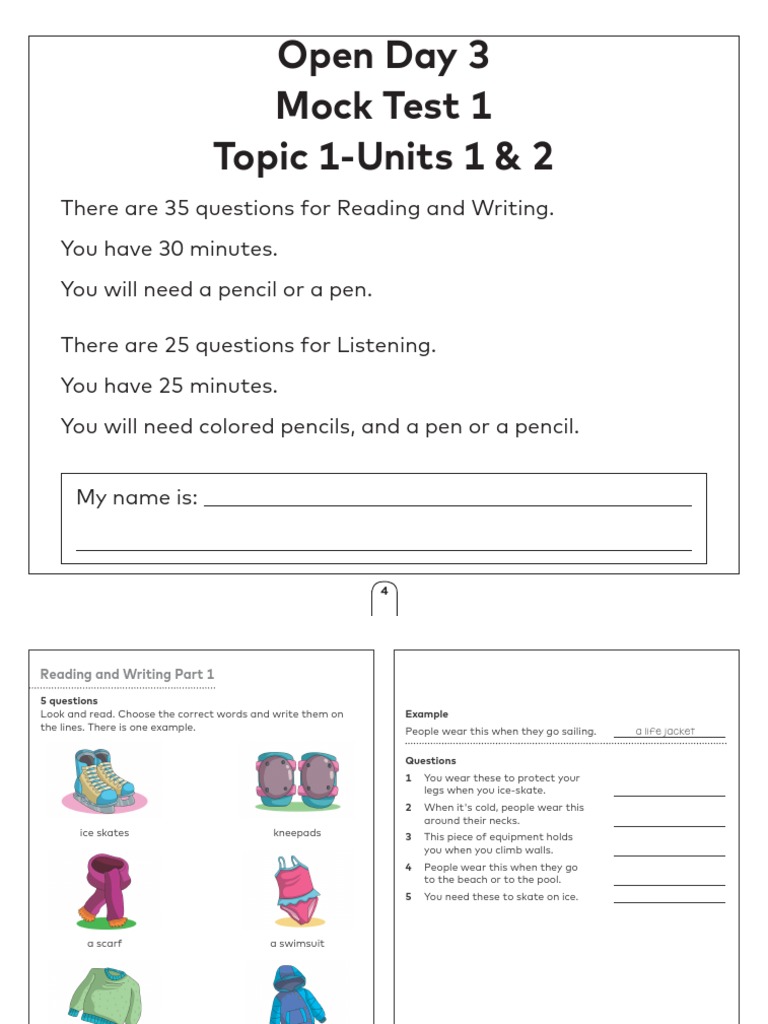 ĐỀ READING WRITING LISTENING | PDF