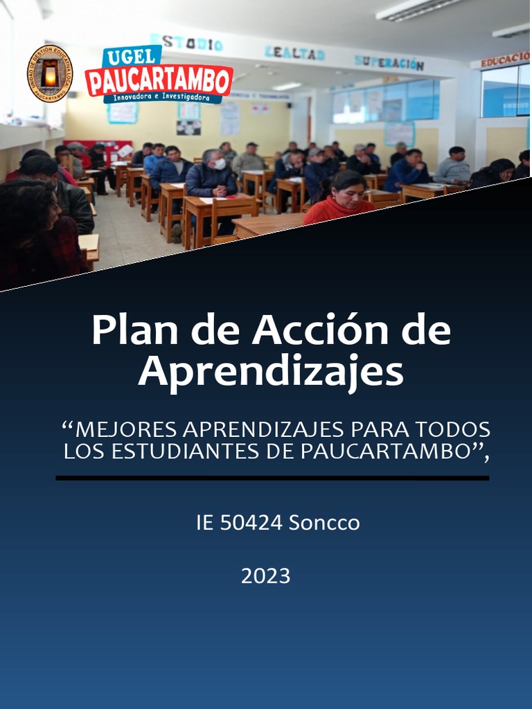 Plan de Accion Erap 2023 | PDF