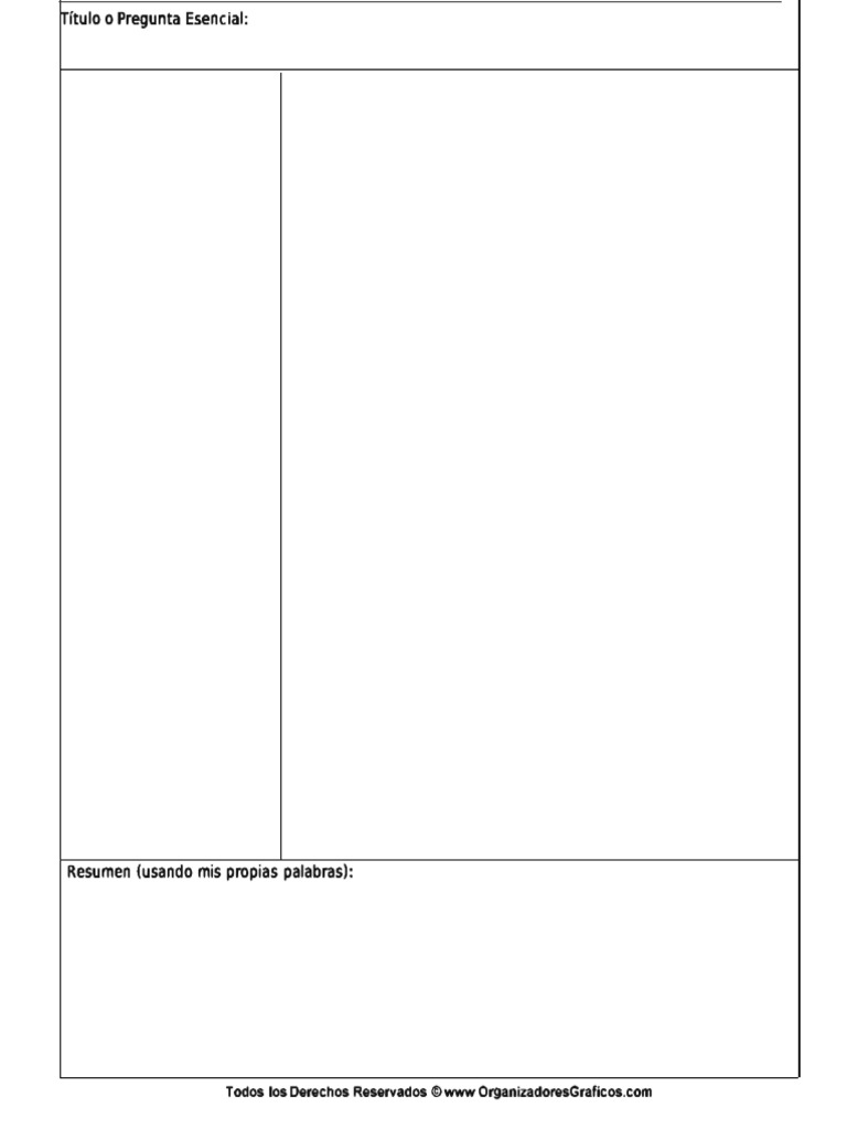 Cornell Plantillas | PDF