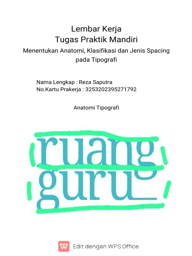 TPM Sesi 1 - Reza Saputra | PDF