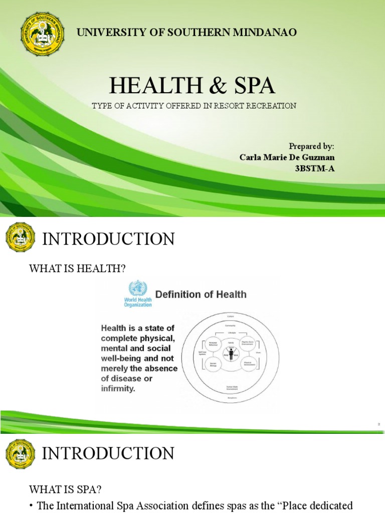 Health and Spa | PDF | Spa | Massage