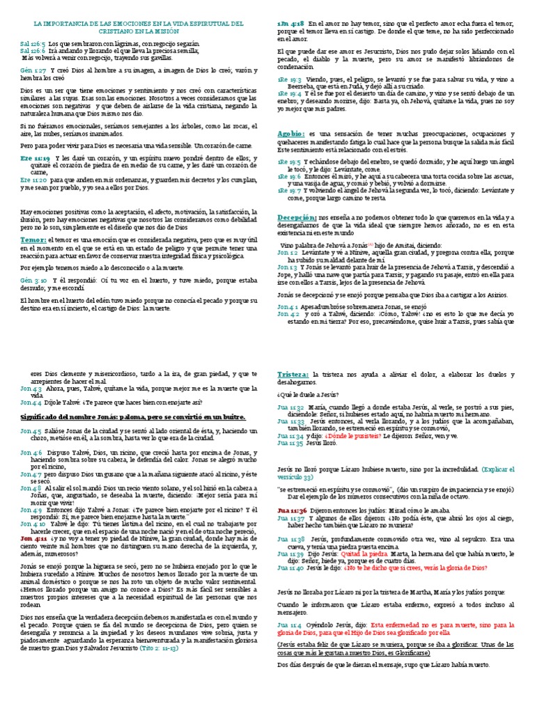 Las Emociones Pdf