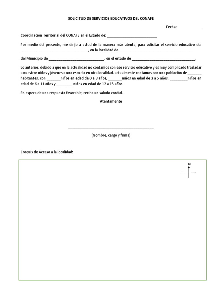 ANEXO 2 1.-Escrito Libre (Solicitud de Servicio) | PDF