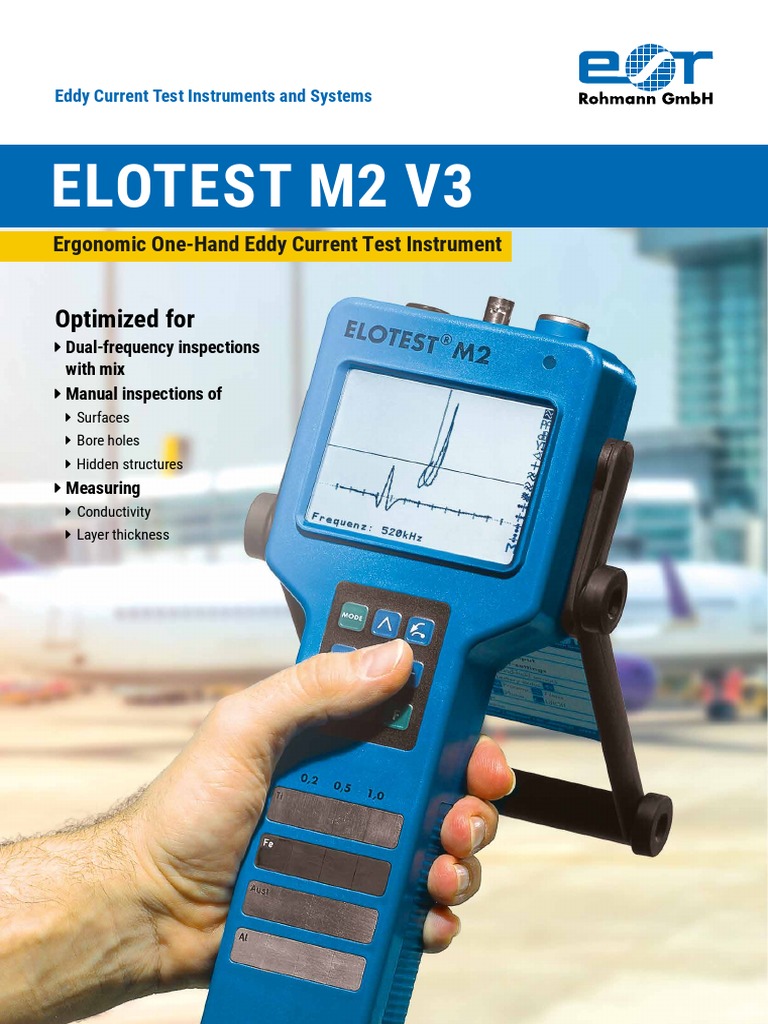 ELOTEST M2 V3 Eddy Current Overview | PDF