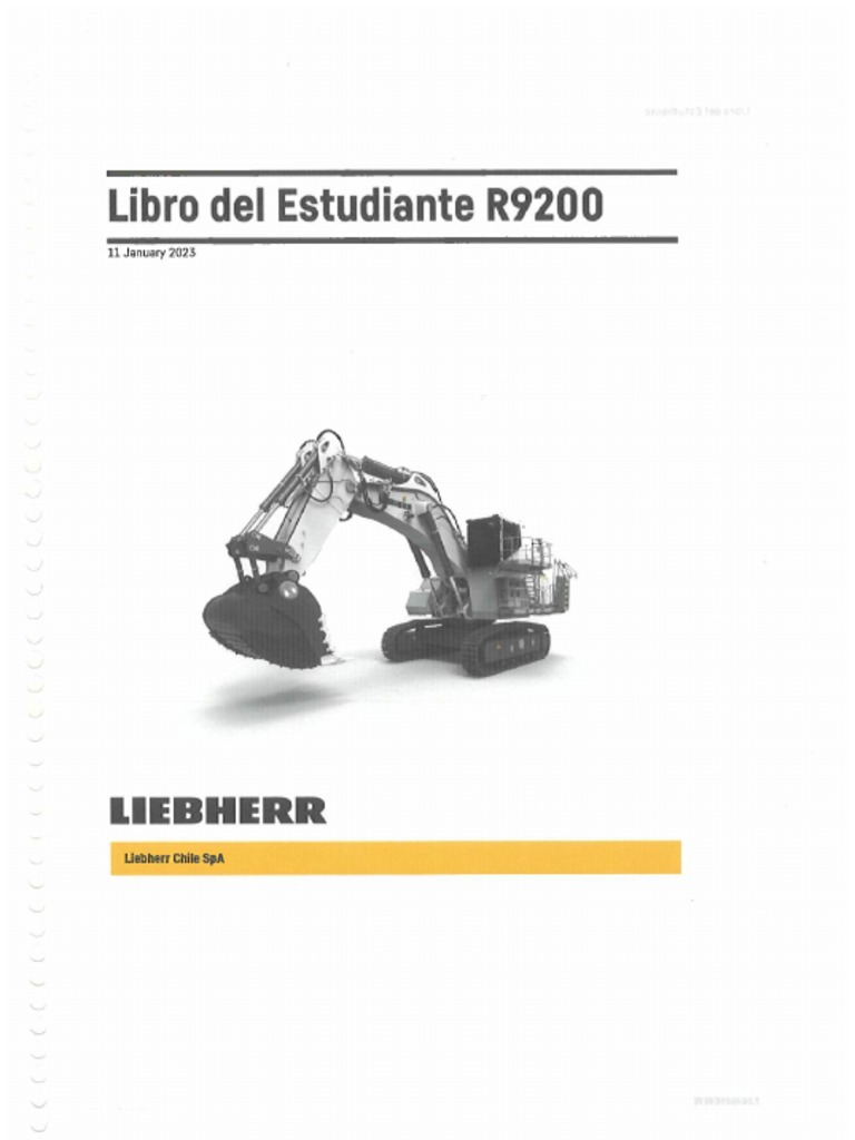 Libherr r9200-20 de Mayo | PDF