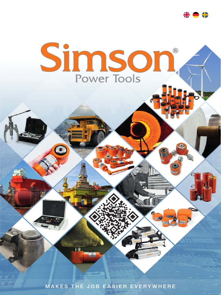 Simson Power Tools Product Catalog Eng Ger Swe 2020 12 | PDF
