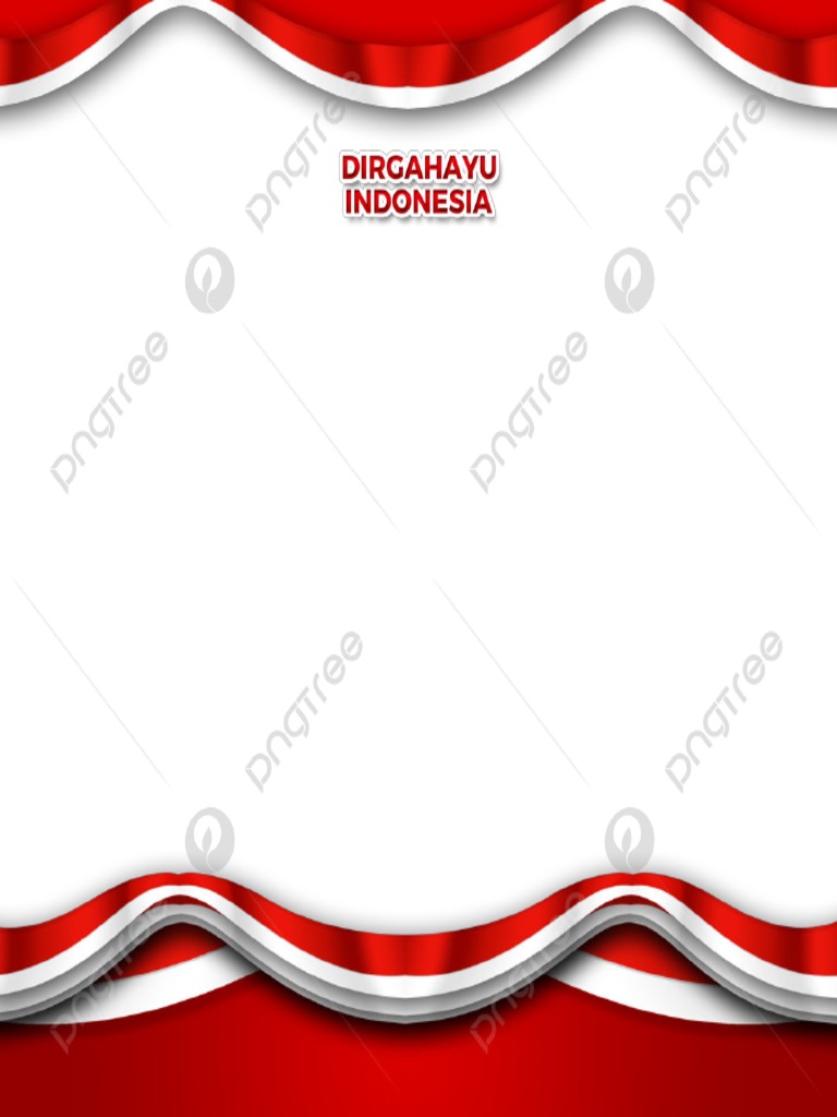 Pngtree Bendera Merah Putih Indonesia Border Frame Kemerdekaan Ri Png ...