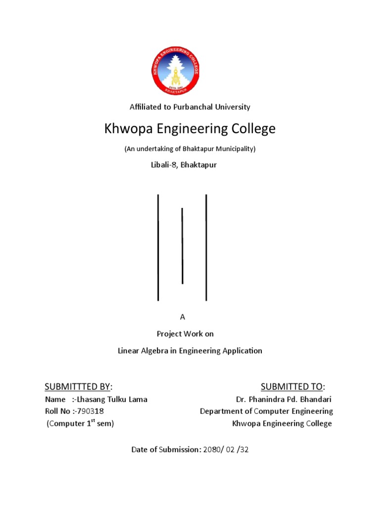 Linear Algebra in Engineering Use | PDF