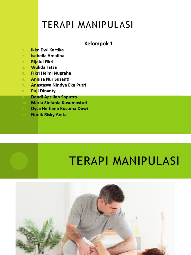 Terapi Manipulasi | PDF