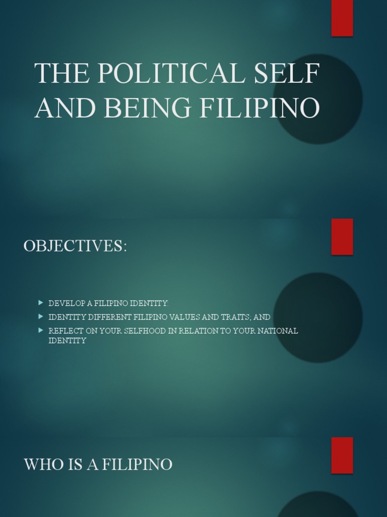 The Political Self and Being Filipino | PDF The Political Self and Being Filipino | PDF
