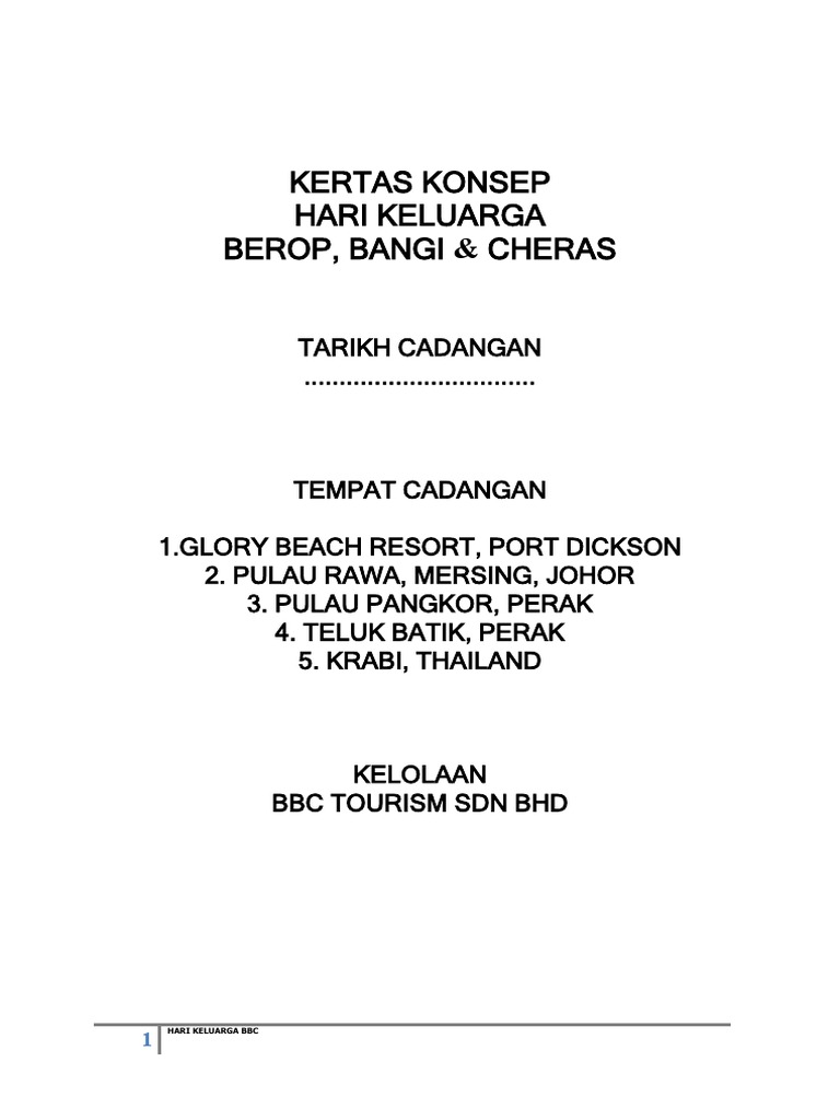 Hari Keluarga BBC | PDF