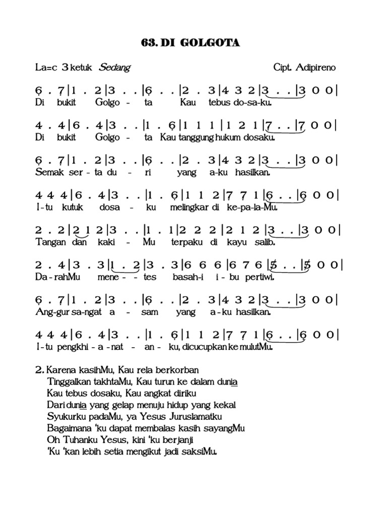 Di Golgota | PDF