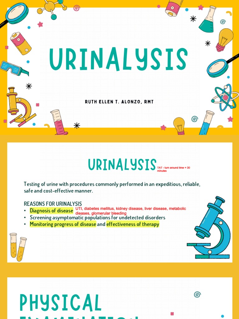 Urinalysis | PDF | Medical Specialties | Clinical Medicine