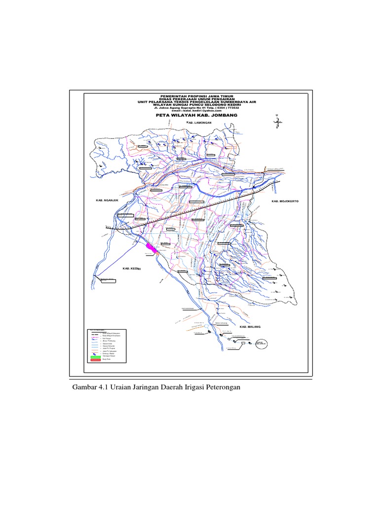 Peta Di Jombang | PDF