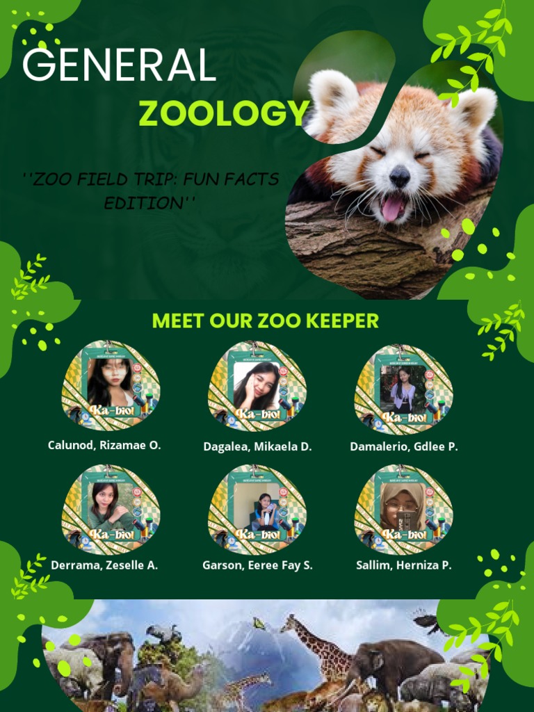 Fun Facts About Zoology and Zoologists | PDF